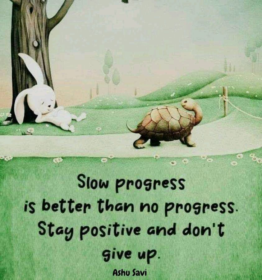 POSITIVITY & PROGRESS – B +Ve!!