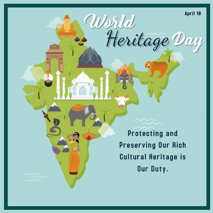WORLD HERITAGE DAY – B +Ve!!